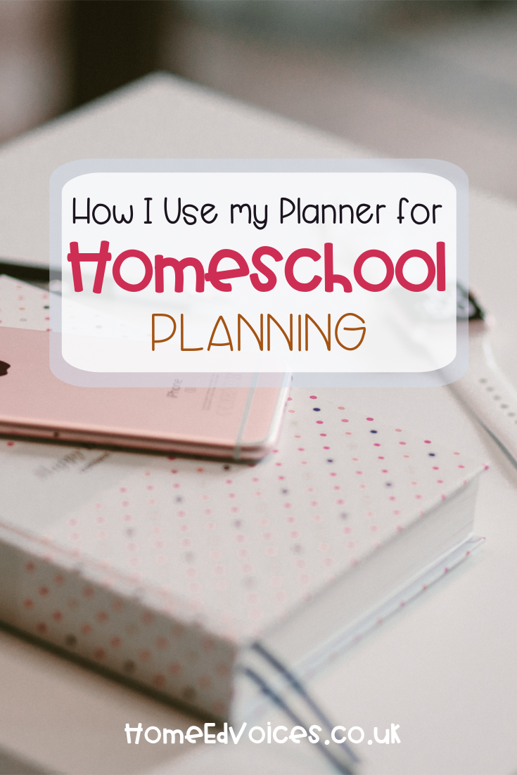 How I Use My Planner for Homeschool Planning - Home Ed Voices