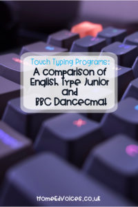 Touch Typing Programs: A comparison of English Type Junior and BBC ...